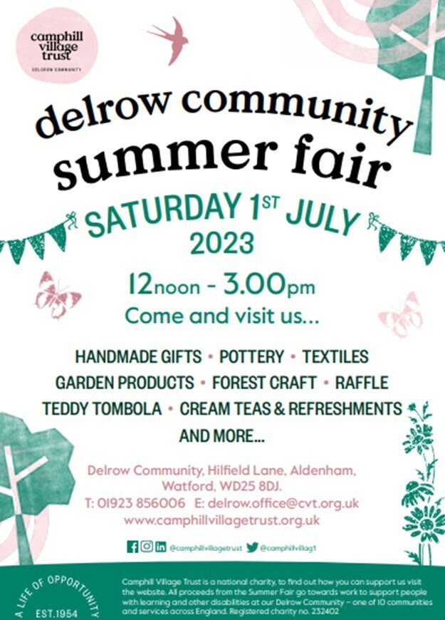 Delrow Community Summer Fair • Camphill Village Trust